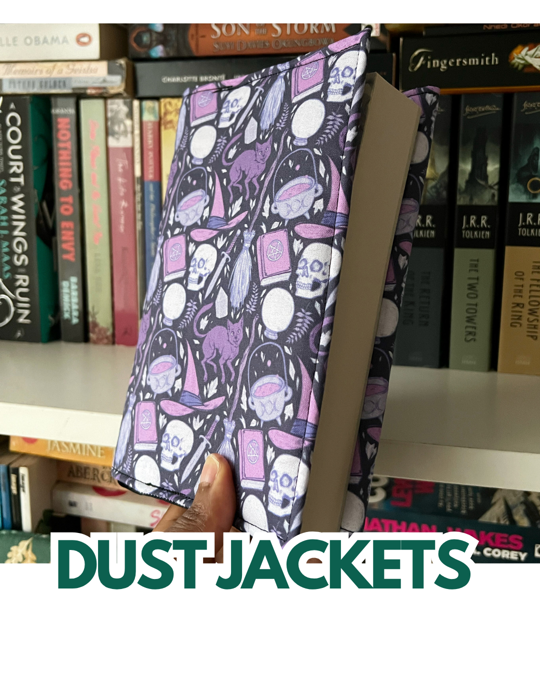Fabric Book Dust Jackets – The Fable Society